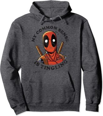 MARVEL Deadpool Common Sense is Tingling Pullover Hoodie