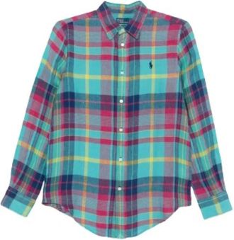 Ralph Lauren Femme, Blouses et Chemises, Multicolore, Taille: 40 FR Checked Shirt
