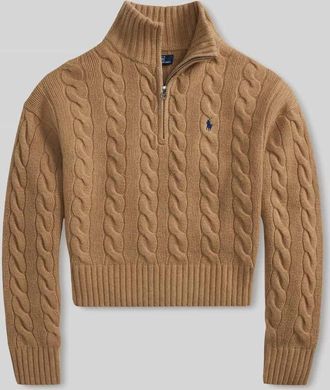 Polo Ralph Lauren Regular Fit Troyer aus Woll-Mix