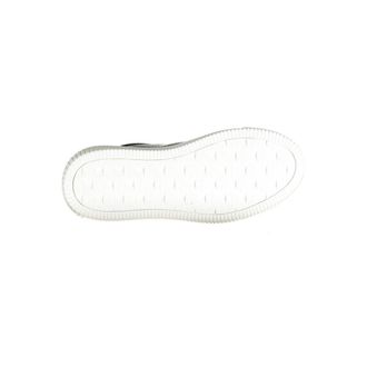 Calvin Klein Logo Leather Sneakers - Black