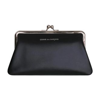 Comme Des Gar&ccedil;ons Kiss Clasp Geldb&ouml;rse - - Bags - Damen - Schwarzk - ONE SIZE