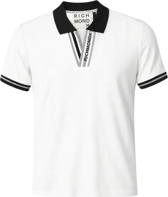 John Richmond Homme, Tops, Blanc, Taille: S Polo