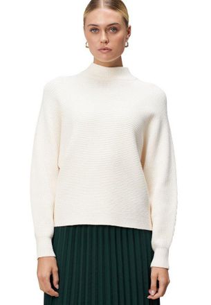 Zero Strickpullover Damen mit Strukturmuster (1-tlg) Plain/ohne Details