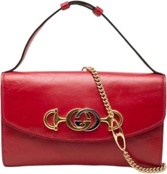 Gucci Sacoche Vintage Pre-owned - Femme - Pre-owned - Rouge - Taille: ONE Size