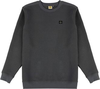 Roadsign Herren Sweatshirt strukturierter Hoody f&uuml;r stilvolle Layer-Styles im Herbst anthrazit, 3XL