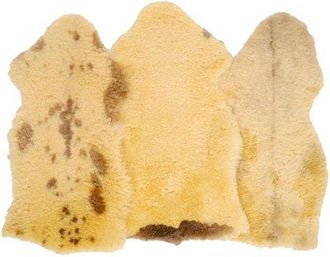 KAISER Naturfelle 68210 Babyfell midizin mit lustigen Naturflecken, ca. 70/90 cm, Gold