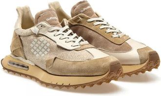 Bepositive Low-Top Sneaker - Space Race Wing - Wool + Corduroy - Gr. 40 (EU) - in Braun - f&uuml;r Damen