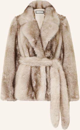 Sem per Lei Sem Per Lei Kunstfell-Jacke weiss