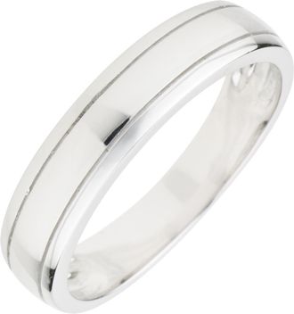 Edenly Trauring Horizon Weißgold