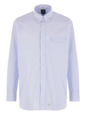 J.Press chemise en coton - Bleu