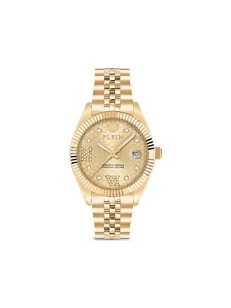 Philipp Plein montre Date Superlative 34 mm - Or