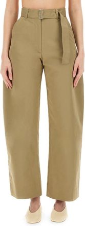 STUDIO NICHOLSON Femme, Pantalons, Beige, Taille: 34 FR Doring Pantalons