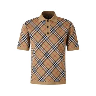 Burberry Fairfax Check Pullover - - Shirts - Herren - Beige - S