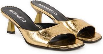 Nodaleto Mules vernies en cuir