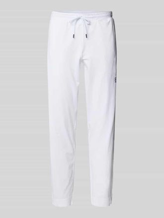 Emporio Armani Relaxed Fit Trainingshose mit Strukturmuster Modell TENNIS PRO