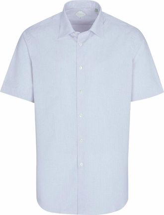 Pal Zileri Klassisches Kurzarmhemd - - Shirts - Herren - Blau - 2XL