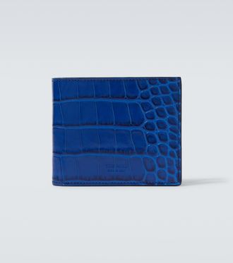 Tom Ford Portefeuille en cuir &agrave; effet croco
