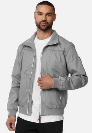 Indicode Sommerjacke Herren Ivano &Uuml;bergangsjacke Herrenjacke mit Kragen & Rei&szlig;verschluss