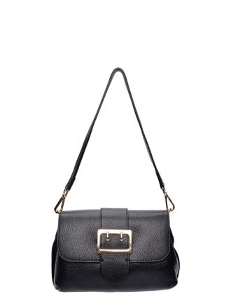 Isabella Rhea Schwarz Rindsledertasche