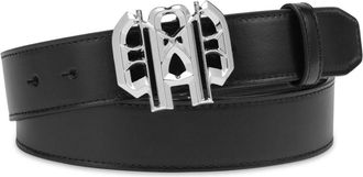 Philipp Plein Gothic Plein G&uuml;rtel - Schwarz