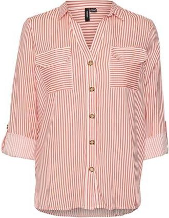 Vero Moda Chemisier pour Femme 10275283, Dubarry, S