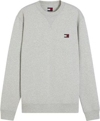 Tommy Hilfiger Pull droit &agrave; logo en coton m&eacute;lang&eacute;