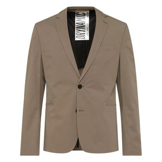 Drykorn Stretch Slim-Fit Blazer in Braun - - Jackets - Herren - Braun - S