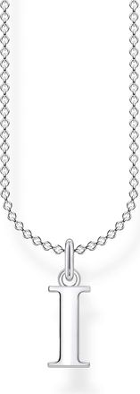 Thomas Sabo Thomas Sabo Damen Halskette Buchstabe I silber 925 Sterlingsilber, 38-45 cm Länge