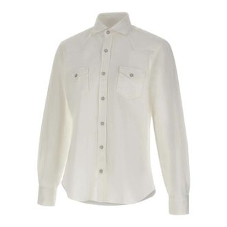 Barba Dandy Life Shirt - - Shirts - Herren - Wei&szlig; - M