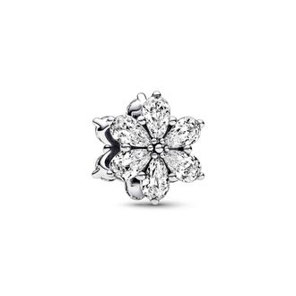 Pandora Timeless Funkelndes Herbarium Cluster Charm mit Zirkonia Moments Collection, kompatibel Moments Armb&auml;ndern, 792623C01