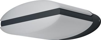 Ledvance LED Wand- und Deckenleuchte, Leuchte für Außenanwendungen, Warmweiß, 161,0 mm x 186,0 mm x 75,0 mm, ENDURA STYLE ELLIPSE