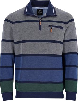 Hajo Troyersweatshirt in Zweiton Allover - Stay Fresh-Qualit&auml;t