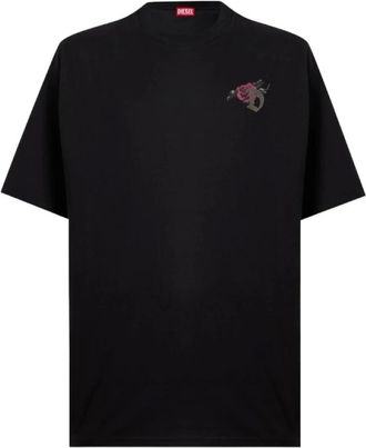 Diesel Homme, Tops, Noir, Taille: XL T-Boggy-V4