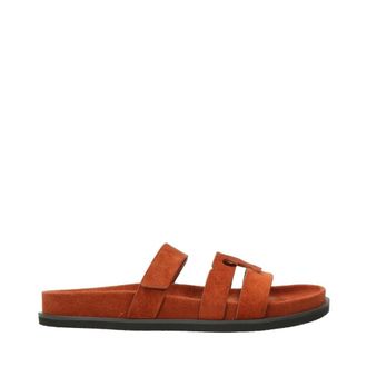 Tory Burch Femme, Chaussures, Orange, Taille: 40 EU Slider en Daim