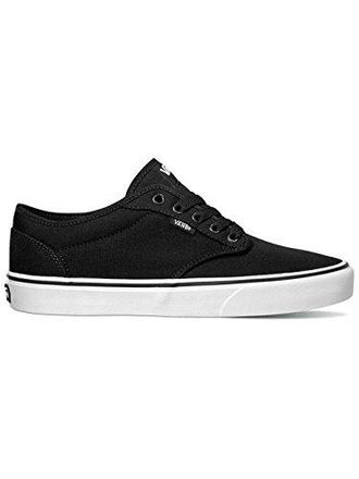 Vans Atwood Canvas, Chaussures de Skateboard Homme, Noir (Canvas)
