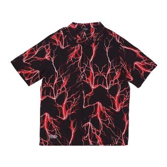 Phobia Archive Homme, Chemises, Multicolore, Taille: XL All Over Lightning Shirt
