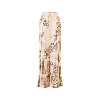 Camilla Femme, Pantalons, Multicolore, Taille: 40 FR Soft Wide Leg Pant Twilight IN Istanbul