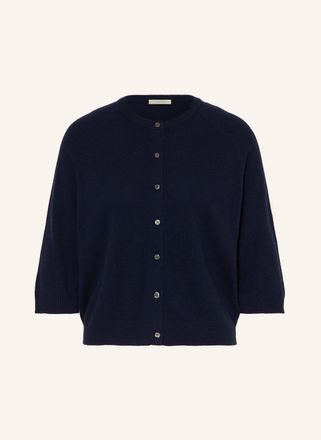 Lilienfels Lilienfels Strickjacke Aus Cashmere Mit 3/4-Arm blau