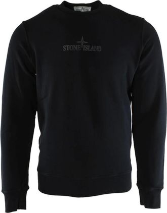 Stone Island Homme, Sweatshirts et sweats &agrave; capuche, Bleu, Taille: S Sweater
