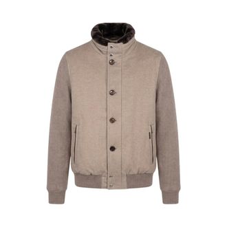 Moorer Levion Jacket - Homme - Vestes - Beige - Taille: XL