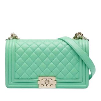 Chanel Pre-owned Vintage Umh&auml;ngetasche - - Pre-owned - Damen - Gr&uuml;n - ONE SIZE