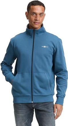 Tom Tailor 1045645 Maillot de surv&ecirc;tement, 38224-Real Teal Blue, L Homme