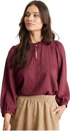In Front IN Front, Femme, Blouses et Chemises, Rouge, Taille: 44 FR Marlene Blouse