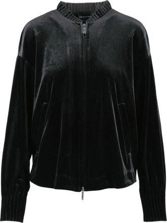 Emporio Armani Damen, Jacken, Schwarzk, 2XSGr&ouml;&szlig;e