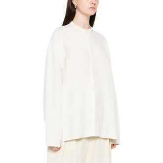 STUDIO NICHOLSON Snm-1426 Karst Hemd - - Blouses & Shirts - Damen - Wei&szlig; - S