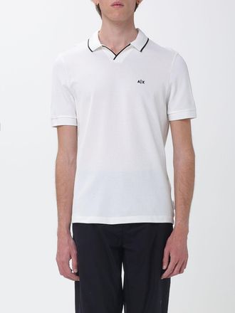 A|X Armani Exchange Polo Homme couleur Blanc