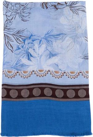 D'Aniello unisex, Accessoires, Bleu, Taille: ONE Size Stola Perla 140 X 180