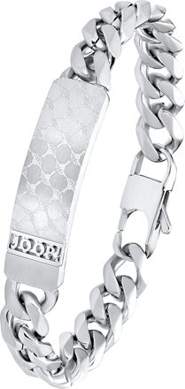 Joop Identarmband Edelstahl Herren Armschmuck, 21 cm, Silber, Kommt in Schmuck Geschenk Box, 2033966