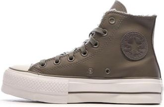 Converse Baskets Grise Molleton Femme Chuck Taylor All Star Lift Gris 37-1/2FR