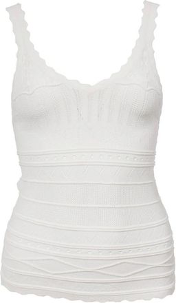 Ermanno Scervino Femme, Tops, Blanc, Taille: 38 FR Ermanno Firenze Top